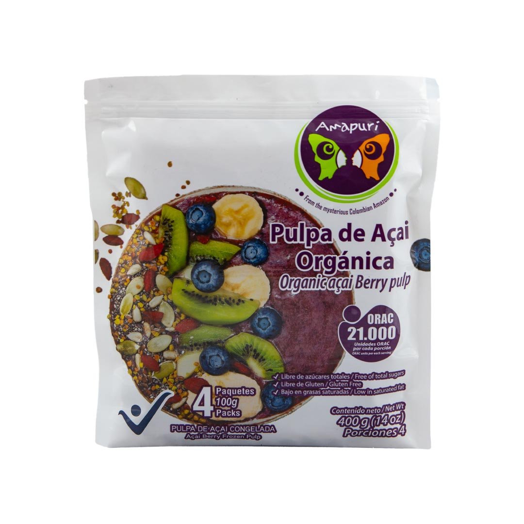 Pulpa de açai orgánica - Amapuri - Tienda Oficial Acai y Palmitos